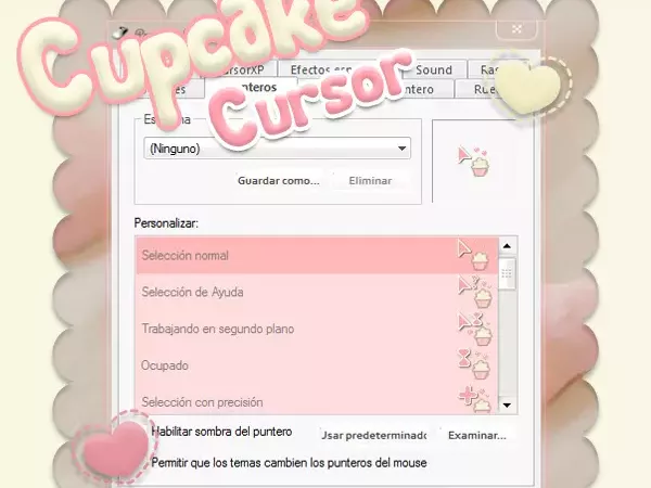 Cursors for girls - TOP 30 files to personalize the Windows interface
