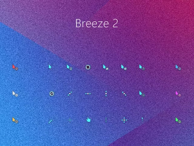 Purple cursors - TOP 40 files to personalize the Windows interface