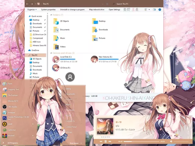 Anime themes for Windows 10 - TOP 60 files to personalize the Windows ...