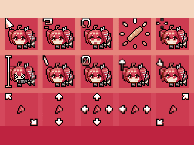 Cursors Kasane Teto on Windows download on VSThemes.org