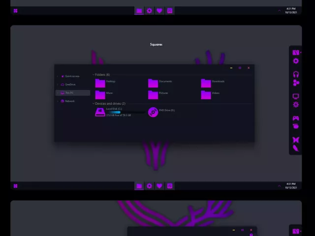 Skin Windows 11 Start Menu for Rainmeter download on VSThemes.org