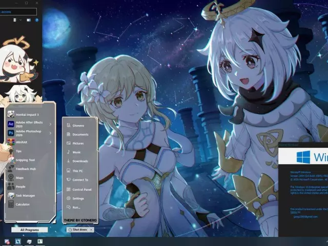 Anime themes for Windows 10 - TOP 60 files to personalize the Windows ...