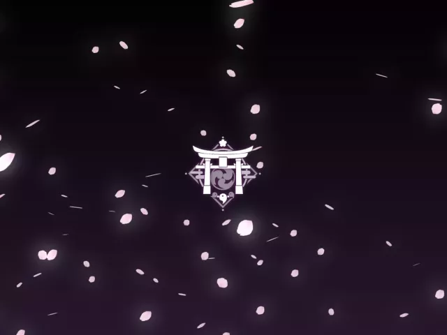 Live wallpaper Inazuma Sakura Tree Genshin Impact download on VSThemes.org