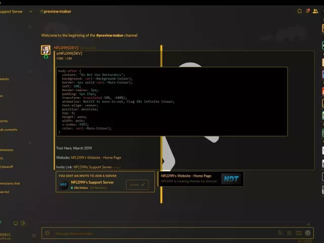 Тема SCP для Discord скачать на VSThemes.org