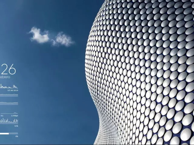 Skin iOS Clock for Rainmeter download on VSThemes.org