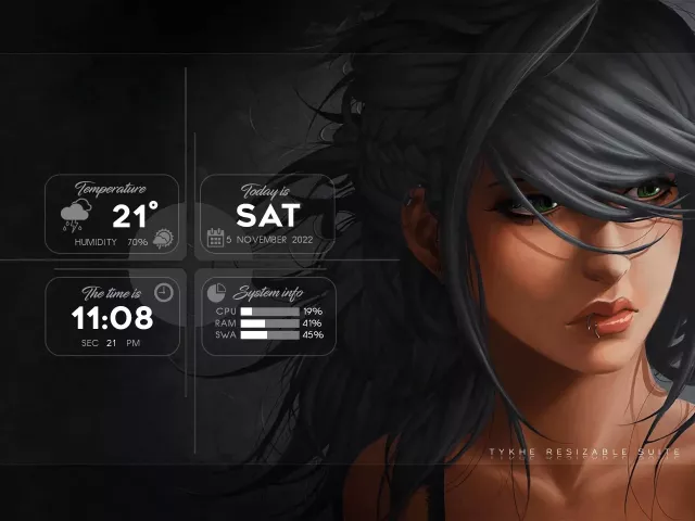 Skin Countdown Timer for Rainmeter download on VSThemes.org