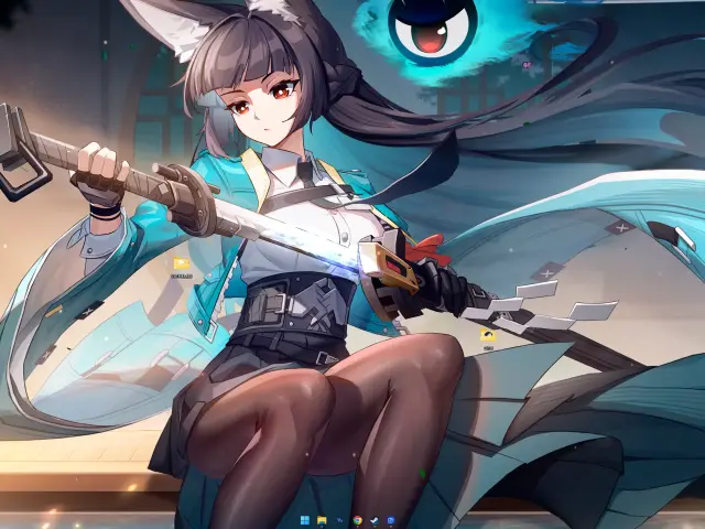 Live wallpaper Hoshimi Miyabi (ZZZ) download on VSThemes.org