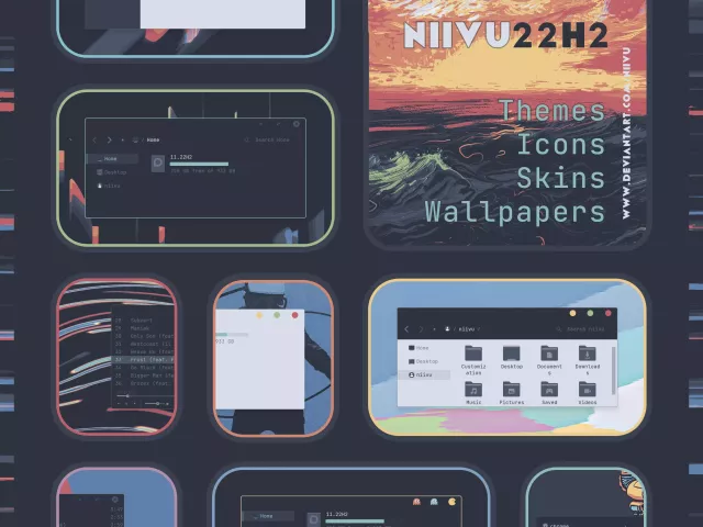 Skin Omnimo 10 for Rainmeter download on VSThemes.org