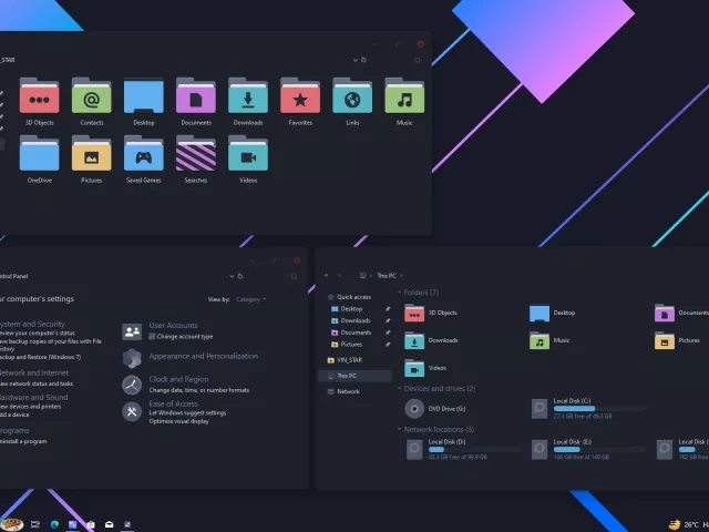 Icons Windows 11 for 7tsp download on VSThemes.org