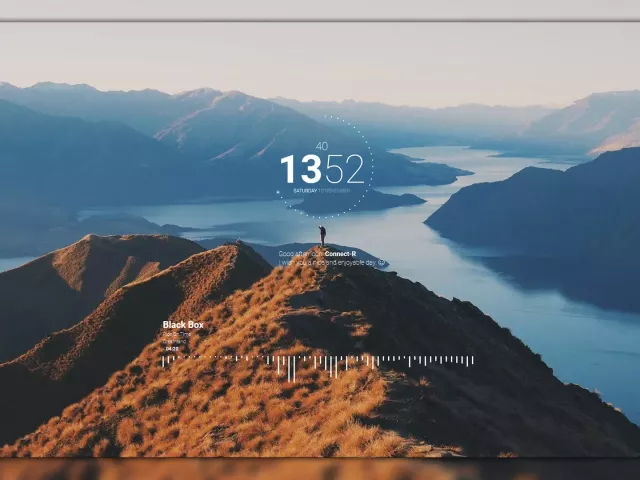 Skin Frost Glass V7 for Rainmeter download on VSThemes.org