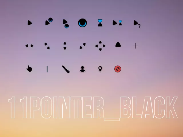 Cursors Modern, the second version on Windows download on VSThemes.org