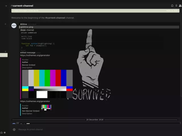 Theme Dead by Daylight / DBD / Emblem for Discord download on VSThemes.org