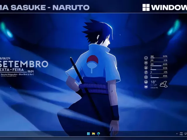 Rainmeter skins and widgets (500+)
