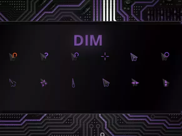 Colored cursors for Windows (400+)