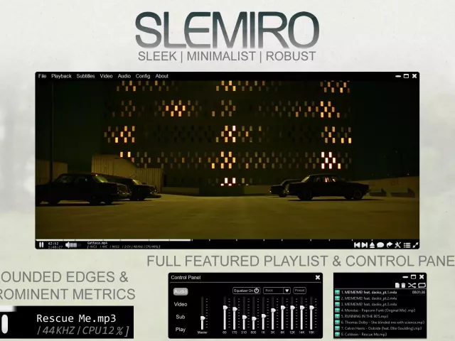 Black skins for PotPlayer - TOP 30 files to personalize the Windows ...