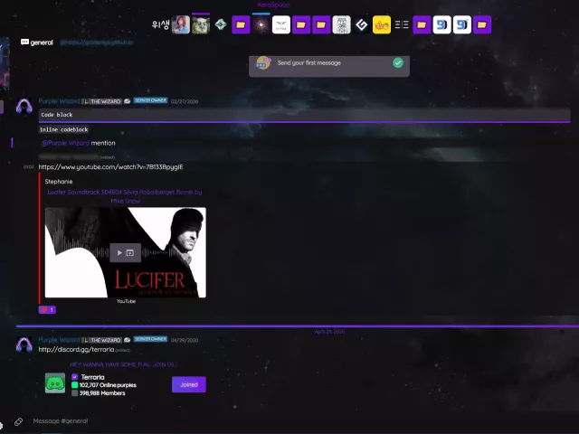 Purple Discord themes - TOP 100 files to personalize the Windows interface