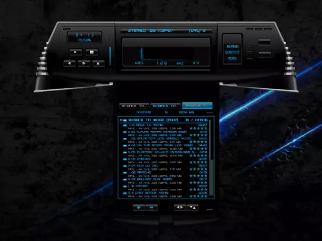 Skin Wooden Metal for AIMP download on VSThemes.org