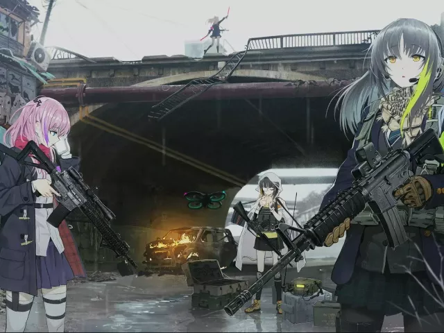 Girls Frontline - TOP 20 files to personalize the Windows interface