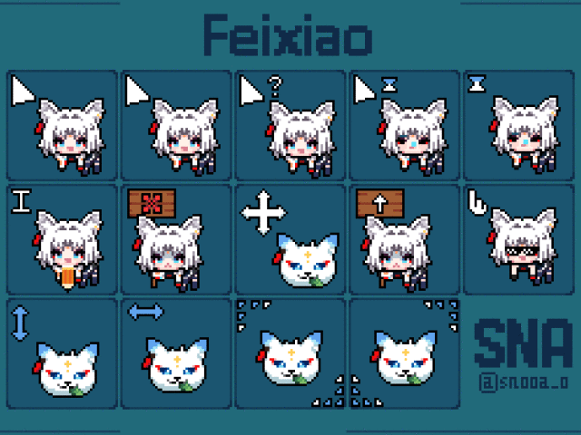 Cursors Touhou Matsuri on Windows download on VSThemes.org