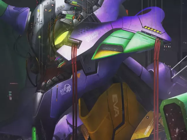 Live wallpaper Evangelion EVA 01 / Pixel / BY AKIBA ILLUSION download ...