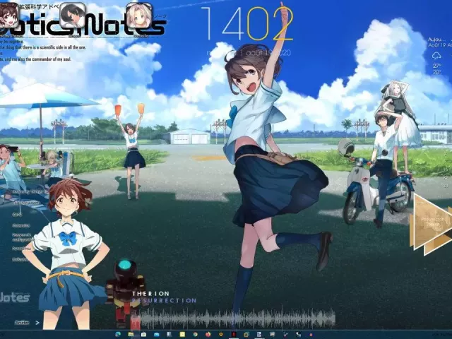Anime themes for Windows 10 - TOP 60 files to personalize the Windows ...
