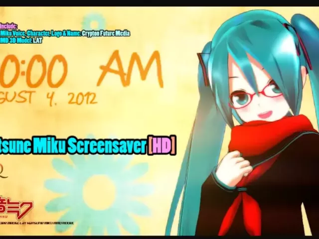 Themepack Vocaloid Hatsune Miku for Windows 8/10/11 download on ...