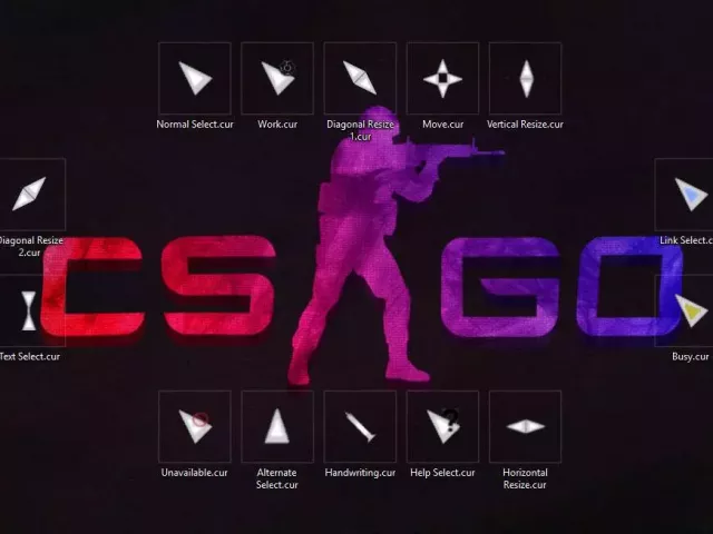 Cursors Cyberpunk 2077 - Blue pointers from the game on Windows ...