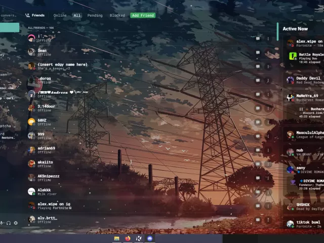 Theme Retro line for Discord download on VSThemes.org