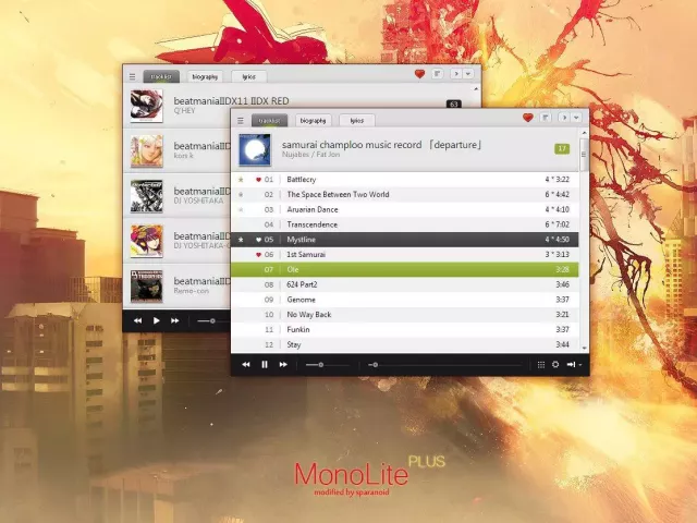 Foobar2000 Skins (60+)