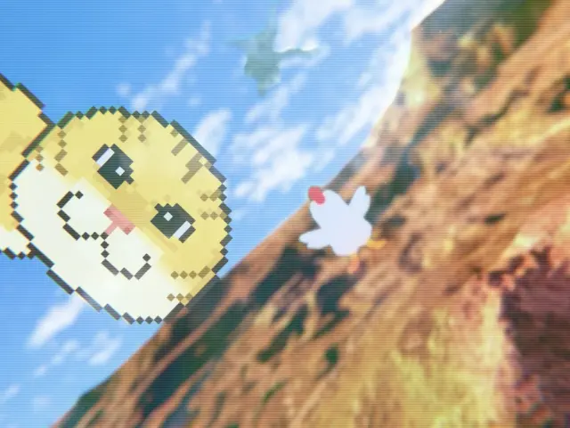 Live wallpaper Cat eats chips, Windows 11 download on VSThemes.org