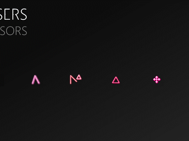 Animated Cursors for Windows (200+)