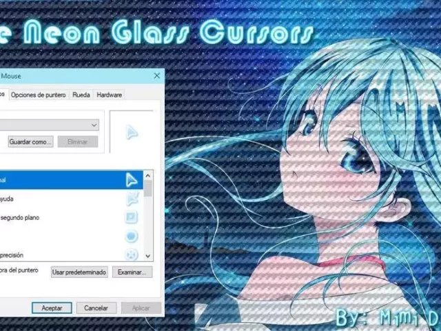Cursors Rem from the anime Re:Zero on Windows download on VSThemes.org