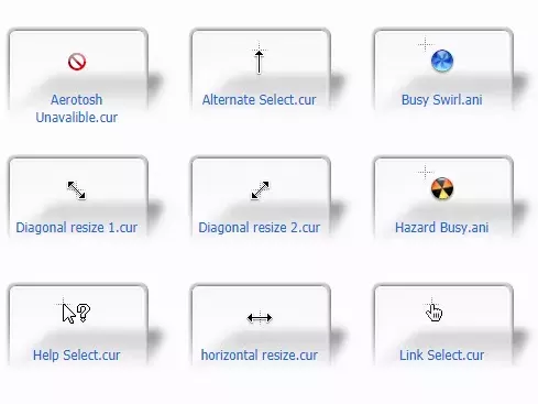 Cursors Windows Aero without a tail on Windows download on VSThemes.org