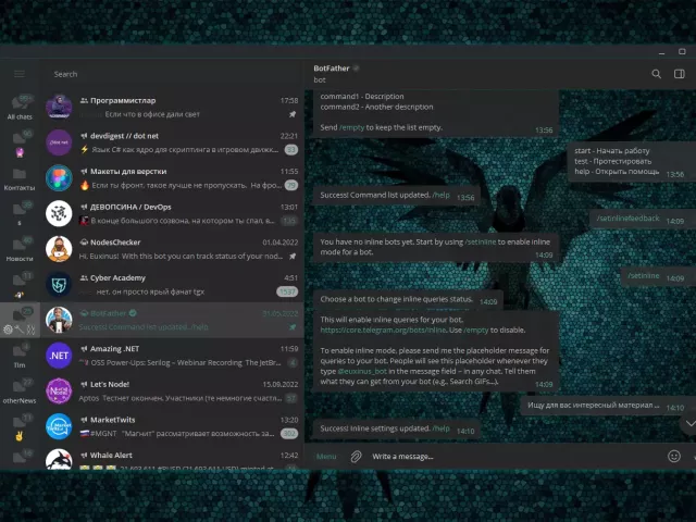 Telegram Themes (100+)