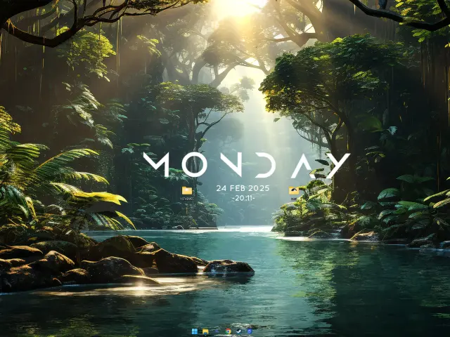 Skin Mond for Rainmeter download on VSThemes.org