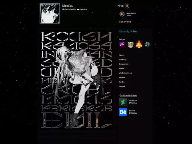 Steam Artwork Glitch Sansui-zu (1465680) download on VSThemes.org