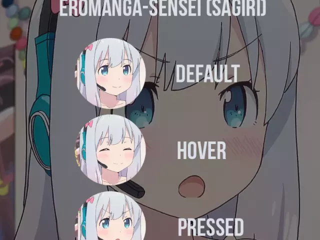 Anime start buttons - TOP 5 files to personalize the Windows interface