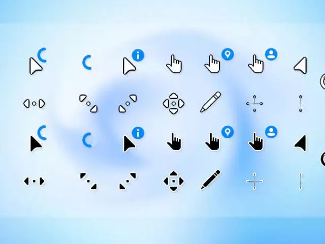 Cursors Modern, the second version on Windows download on VSThemes.org