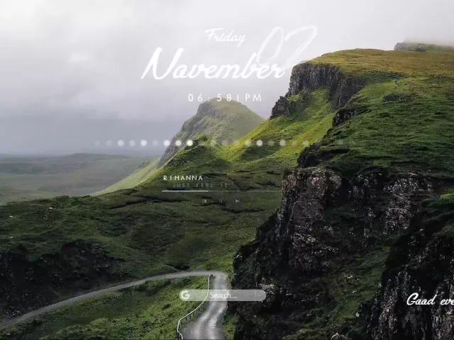 Skin Enigma for Rainmeter download on VSThemes.org