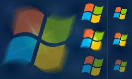 Start orb Rainbow Emblem for Windows download on VSThemes.org