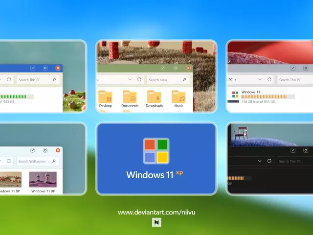 Theme Windows XP 2025 for Windows 11 download on VSThemes.org