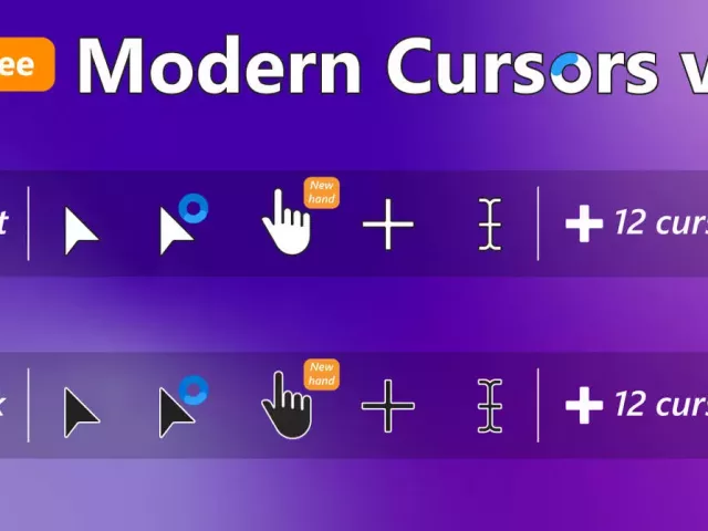 Cursors VS v19.0 on Windows download on VSThemes.org