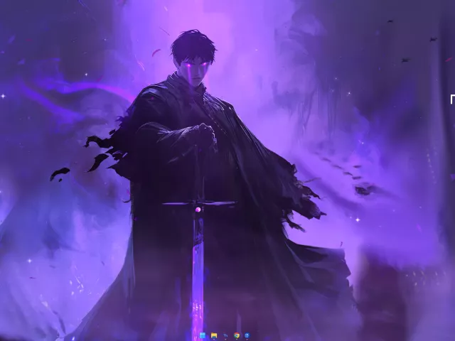 Live wallpaper Yessir Supra Knight in Roses download on VSThemes.org