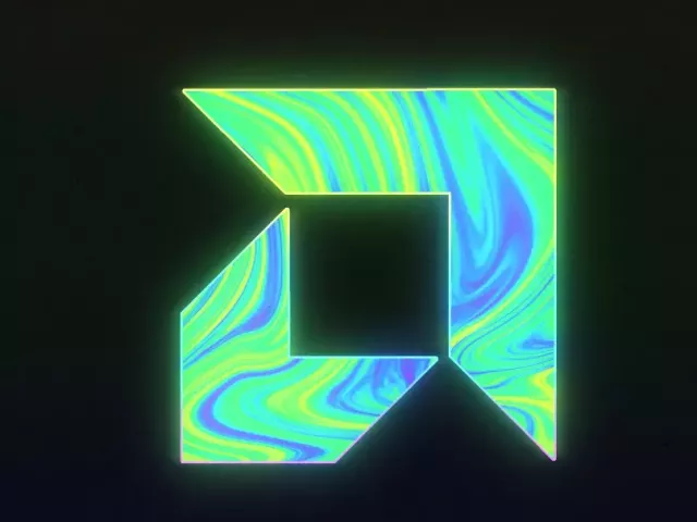 Live wallpaper White AMD logo, gradient on the background download on ...