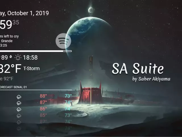 Music player for Rainmeter - TOP 60 files to personalize the Windows ...