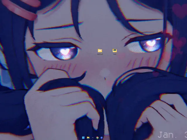 Live wallpaper Bubble - Mita Cap (MiSide) download on VSThemes.org