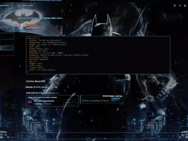 Batman - TOP 9 files to personalize the Windows interface