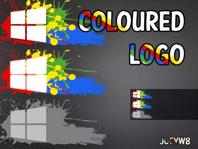 Start orb Windows Metal flag, round version for Windows download on ...