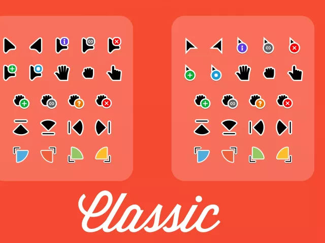 Cursors EvolutionOS - Black, inspired by Mac OS on Windows download on ...