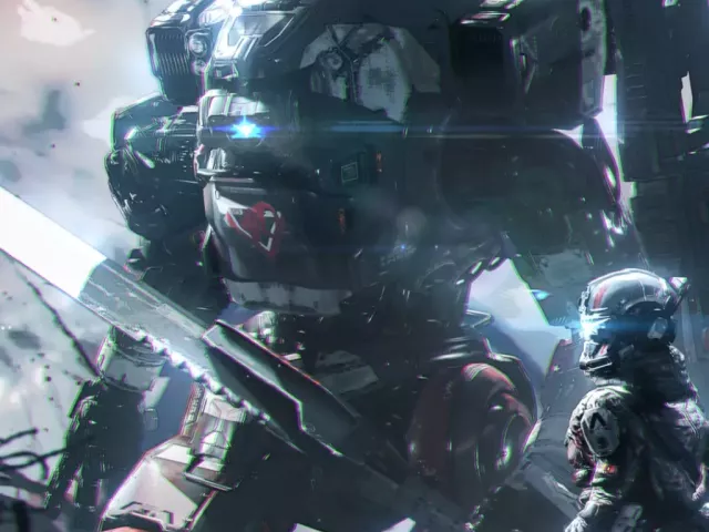 Живые обои Titanfall 2 Female Iron Yu скачать на VSThemes.org